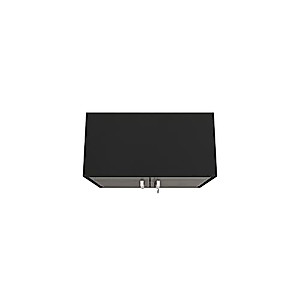 Manhattan Comfort Eiffel Garage Cabinets and Storage System, Set of 4, Matte Black and Grey
