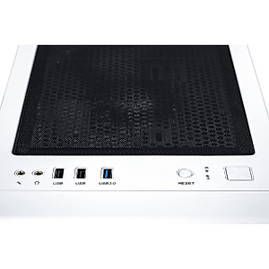 Thermaltake LCGS Glacier i3510 CPU Gaming Desktop (Intel Core™ i5-10400F, ToughRam Z-ONE 3600Mhz 16GB RGB Memory, NVIDIA GeForce® RTX 3050, 1TB M.2 NVMe, Win 10 Home) S1GL-B560-350-LCS,White