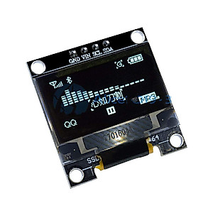 0.96" I2C IIC Serial 128X64 White OLED LCD LED Display Module for Arduino