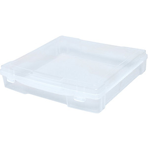 We R Memory Keepers 0633356611059 Storage Bins Storage & Decor-12 x 12-Craft and Photo Case, Clear