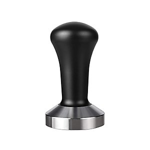 53mm Espresso Tamper, SANTOW Barista Coffee Tamper with Flat Stainless Steel Base – Professional Espresso Hand Tamper