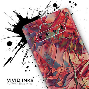 DesignSkinz Liquid Abstract Paint Remix V9 Protective Vinyl Decal Wrap Skin Cover Compatible with The Samsung Galaxy S20 (Screen Trim & Back Glass Skin)