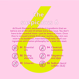 Drunk Elephant F-Balm Electrolyte Waterfacial Midi - Hydrating & Replenishing Face Cream (15mL / 0.5 Fl Oz)