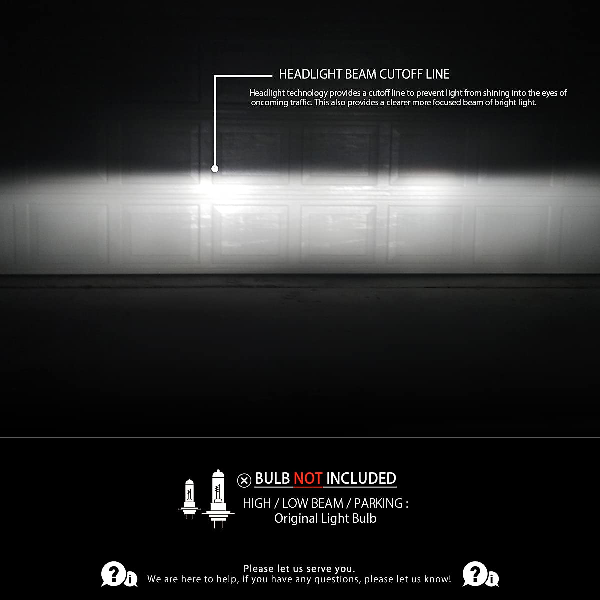 AUTOZENSATION Compatible with 1998-2011 Ford Crown Victory Black Housing Clear Lens Headlights + Corner Lights L + R Pair Headlamp