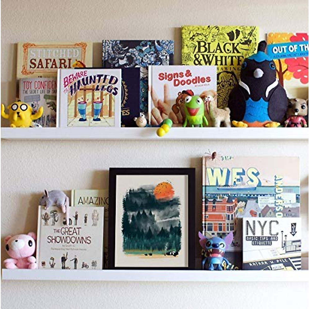 Wilderness Nature Art Print Camping Lover Print Outdoor Inspiration Poster Wildlife Mountain Pine Tree Landscape Wall Art Bear Print Hiking Forest National Park Decor 8 x 10 Unframed Artwork