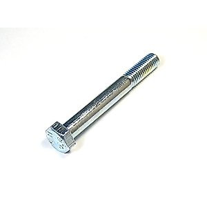 M14-2.00x130 MM Metric Class 10.9 HEX Head Bolt/Screw,DIN 931, ZINC CR+3 (Quantity: 10) Size: M14-2.00 | Length: 130mm
