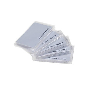 40pcs RFID 125KHz Proximity ID Card Compatible with EM4100 TK4100 (0.8mm) with UID Series Number for Access Control System,Key Card,Membership Card