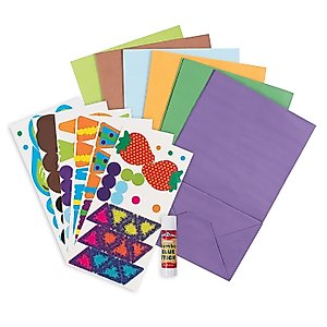 READY 2 LEARN Paper Bag Puppet Pets - 238 Pieces - 6 Animals - Puppet Making Kit for Kids Ages 3-5 - Inspire Creativity, Storytelling and Role Play