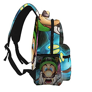PINttyone Game Horror Adjustable Laptop Backpack School Student Book Bag Satchel Rucksack Shoulders Daypack