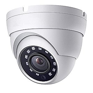 2MP Dome TVI AHD CCTV Surveillance Security Camera, 2.8mm 100° Wide Viewing Angle, 1080P Dome Camera, 65ft Night Vision, Outdoor, Compatible with Analog TVI AHD CVI DVR, Full Metal Housing