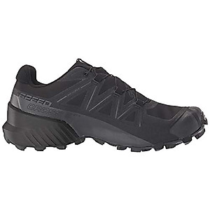 Salomon Speedcross 5 Gore-tex Trail Running Shoes for Women, Black/Black/Phantom, 9.5