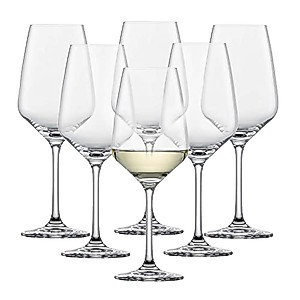 Schott Zwiesel 115670 Wine Glass, Clear, 12.8 fl oz (356 ml), TASTE White Wine, Pack of 6