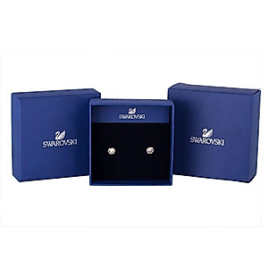 SWAROVSKI Crystal Rose Gold Pierced Stud Earrings