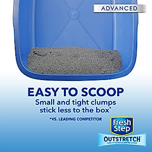 Fresh Step Outstretch, Clumping Cat Litter, Advanced, Extra Large, 32 Pounds total (2 Pack of 16lb Boxes)