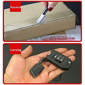 KOWAKA EDC Tool Mini Knife, Small Pocket Keychain Neck Blade Chef Knife (1)