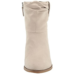 Dr. Scholl's Shoes Women's Kall Me Mid Shaft Boots Calf, Oyster Fabric, 8.5