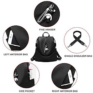 Women Backpack Purse Anti Theft Waterproof Rucksack Girls Travel Shoulder Bag