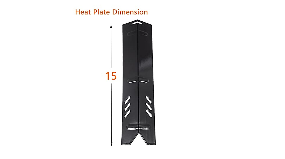 BQMAX 15 Inch Heat Shield Grill Parts for Dyna-Glo & More