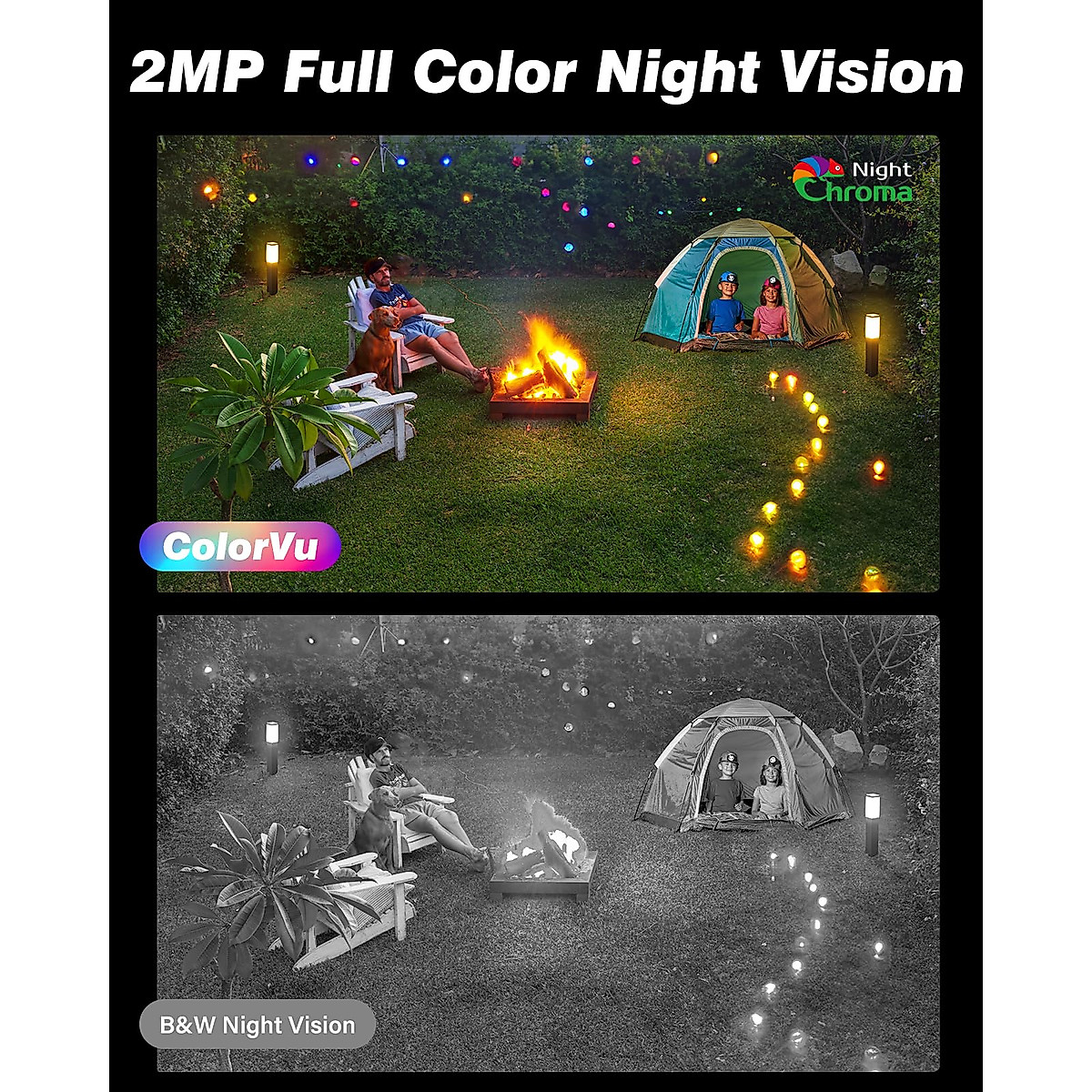 ANNKE 8CH Security Camera System, 3K Lite Surveillance DVR with 4 x 1080P Wired CCTV IP66 Cameras with Full Color Night Vision, AI Human/Vehicle Detection, Remote Access, 1TB Hard Drive