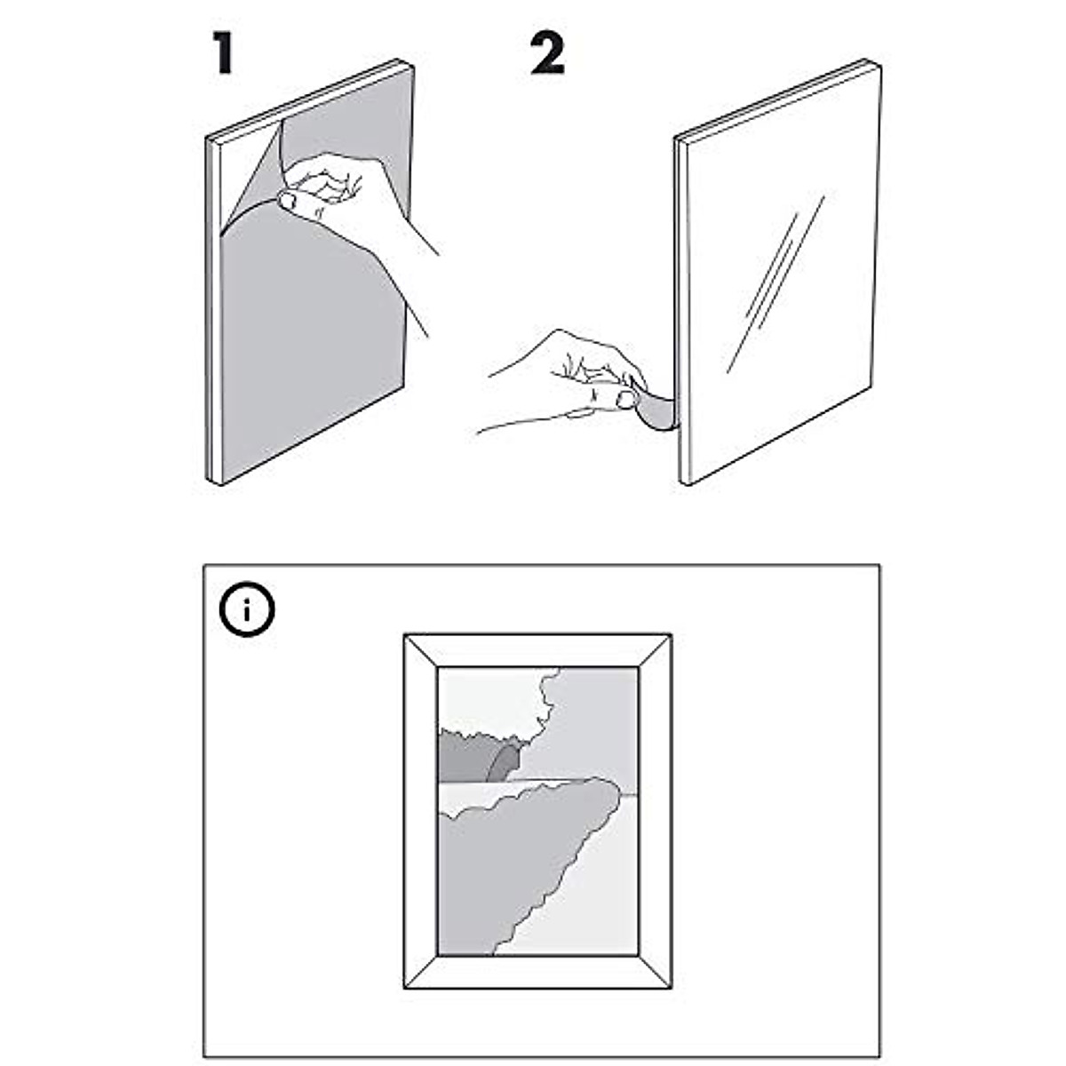 DODXIAOBEUL Poster Frame Artwork Picture Frame-Actual Fits 11 3/4x15 3/4 inch /30x40cm Photo,Print,Poster,Portrait or Artwork Frame Hanging Picture Frame White