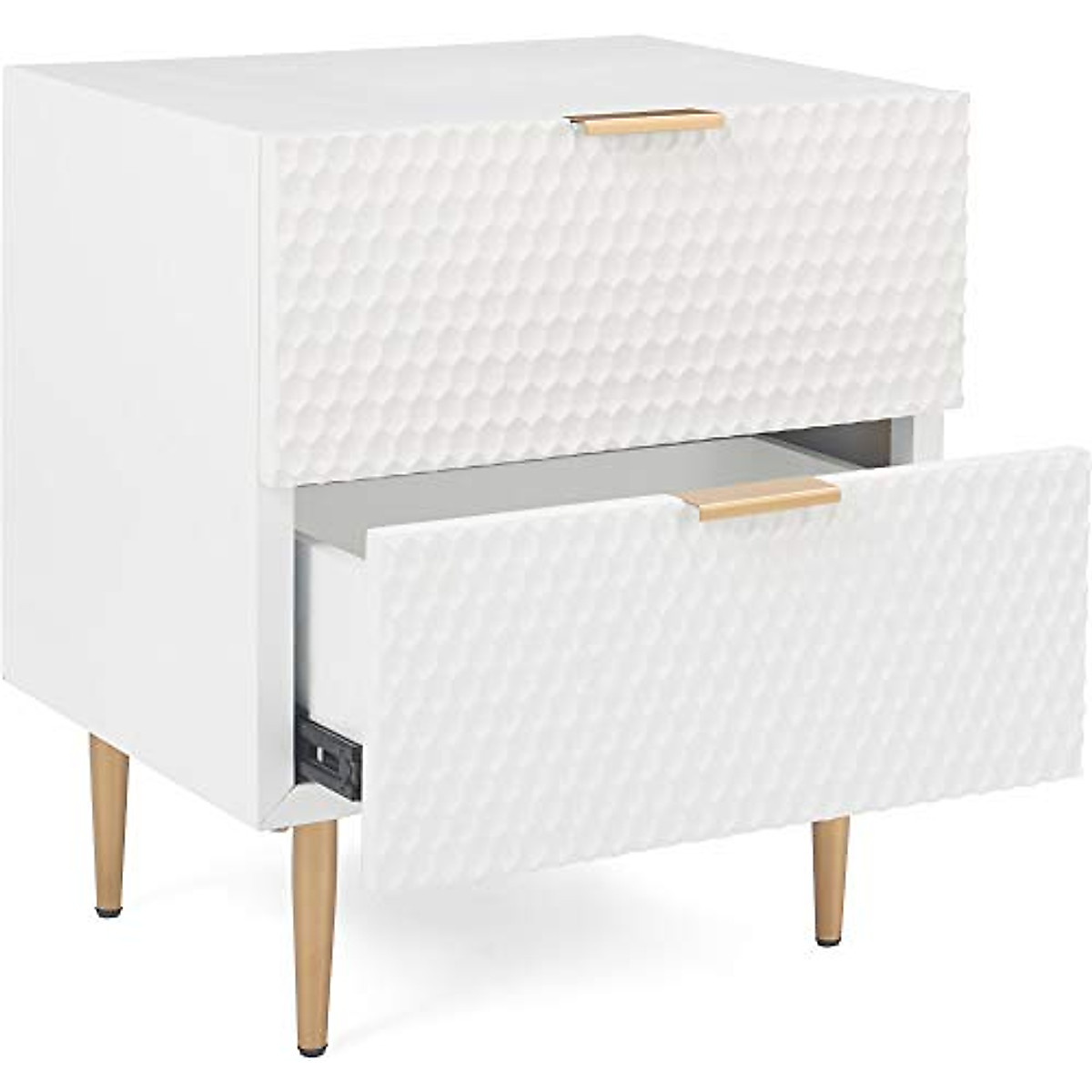 Amazon Brand – Rivet Kingston Modern Dresser 19.69"W, White