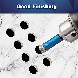 Diamond Drill Bit - BRSCHNITT Diamond Beveling Chamfer Bit for Porcelain Tile Ceramic Stone Granite Marble,Hex Shank Diamond Hole Saw Drill Bit