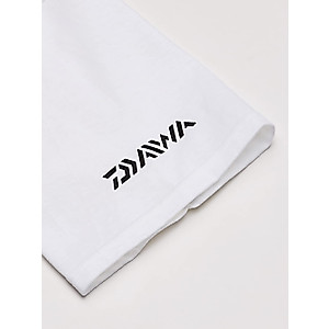 Daiwa Vector Print T-Shirt White, Medium - 64052002
