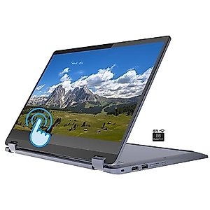 Lenovo Flex 3i Newest Spin X360 2-in-1 Convertible Chromebook Laptop, 15.6" FHD Touchscreen,Quad -Core Intel Pentium N6000 Processor, 8GB RAM, 64GB eMMC,Wi-Fi 6, 10+ Hours, Chrome OS +HubxcelAccessory