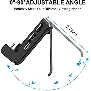 Switch TV Docking Station for Nintendo,Switch OLED Dock, Portable Adjustable Charging Dock 4K HDMI USB 3.0 Port Replacement with USB C Charging Cable for Official Nintendo Switch and Newest OLED Model