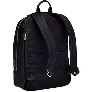 Knomo Beauchamp Women's 14" Laptop Bag Computer Bookbag for Work, School, College, Travel Daypack Purse Backpack, Black