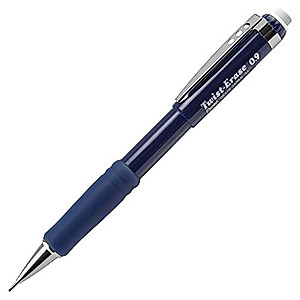 Pentel Automatic Pencil with Twist Eraser, 0.9 mm, Blue (PENQE519C)