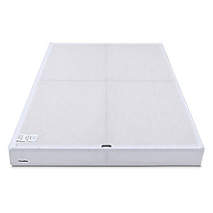 Amazon Basics Smart Box Spring Bed Base, 9-Inch Mattress Foundation - Queen Size, Tool-Free Easy Assembly