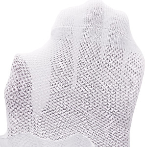 Looching 6 Pairls Baby Toddlers Girls Ruffle Frilly Socks Cotton Princess Lace Top Mesh Dress Socks with Bowknot