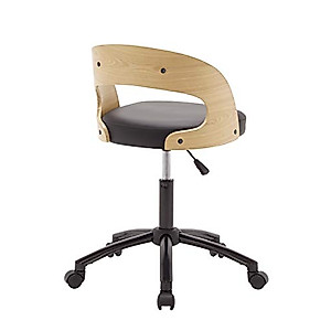 Calico Designs Black/Ashwood, Student Art Chair 18700