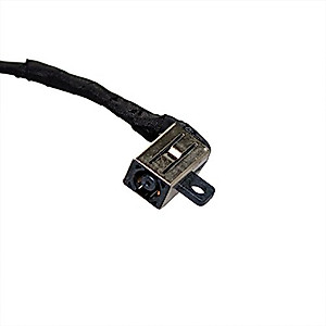 GinTai DC Power Jack with Cable Socket Plug Charging Port Replacement for Dell Ins-piron 15 5566 i5566 P51F P51F001 DC30100UH00