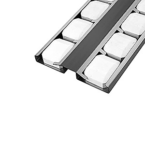 Folocy 18" X 5-1/2" BBQ Grill Briquette Tray Heat Plates Shield, Replace Viking OEM 032370-000, BBQ Gas Grill Replacement Parts for VGBQ54224, VGBQ55424, VGIQ542241NSS, VGIQ54224NSS, VGBQ33002RENS