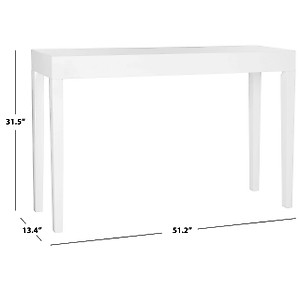 Safavieh Home Collection Mid-Century Scandinavian Kayson Taupe Console Table
