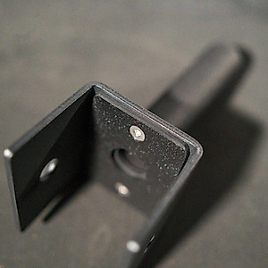 Titan Fitness Squat Handles Compatible with X-3 Series Power Rack, Sold as a Pair, Rack Mounted Dip Bar Station Attachments for 3" x 3" Tube Power Cage, Home Gym Rack Accessory