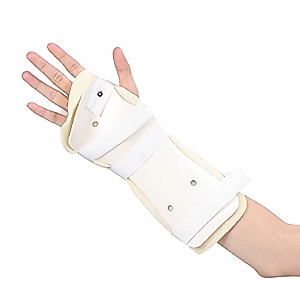 Wrist Brace, Wrist Support Splint Adjustable Buckle for Carpal Tunnel for Sports Injuries for Joint Instability for Sprain(Right Hand, M)