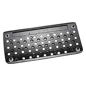Bully BBS-2101 Black Bull Series Powder Coated Aluminum Universal Fit Truck Pedal Pad for Trucks from Chevy (Chevrolet), Ford, Toyota, GMC, Dodge RAM, Jeep
