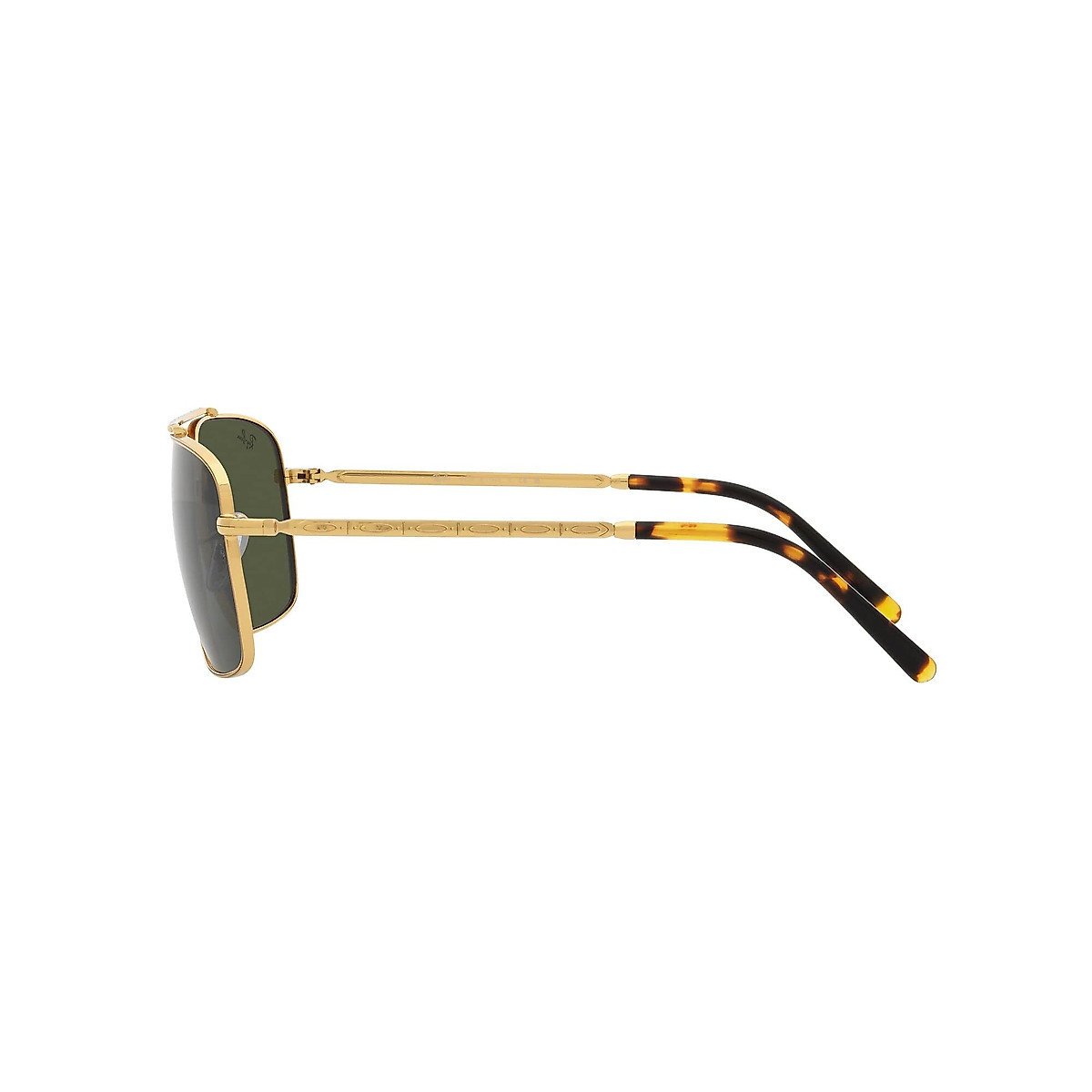 Ray-Ban RB3796 Square Sunglasses, Legend Gold/Green, 62 mm