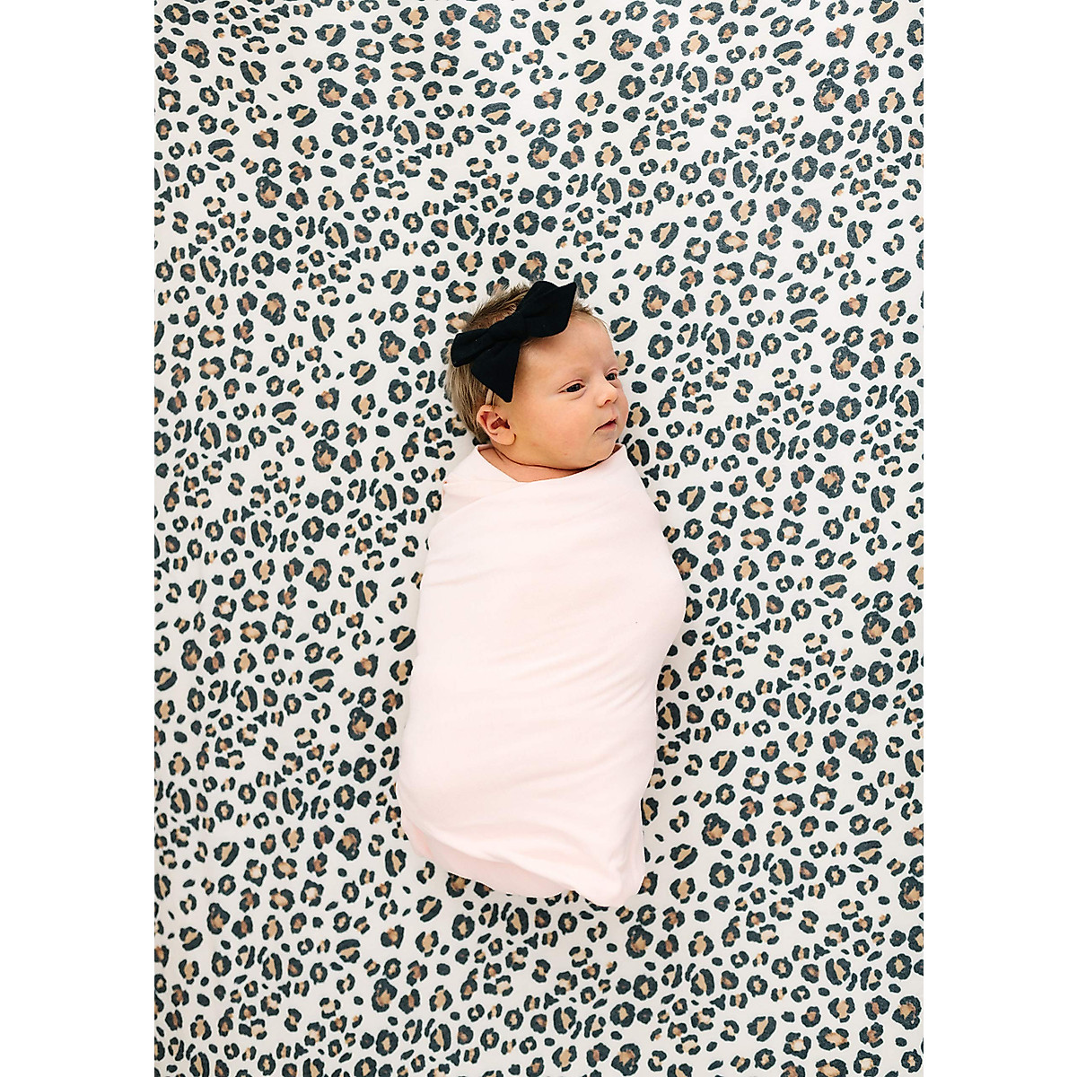 Premium Fitted Knit Crib Sheet/Toddler Sheet Zara by Copper Pearl