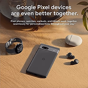 Google Pixel 7a - Unlocked Android Cell Phone - Smartphone with Wide Angle Lens and 24-Hour Battery - 128 GB – Charcoal