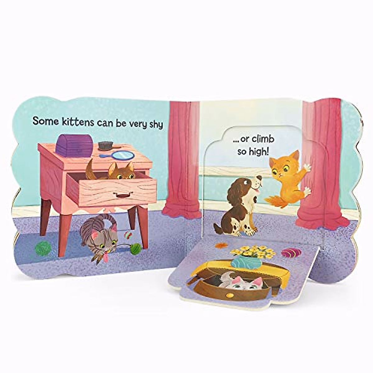 Babies Love Kittens: A Lift-a-Flap Board Book for Babies and Toddlers