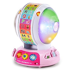 LeapFrog Spin and Sing Alphabet Zoo, Pink