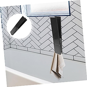 OFFSCH Jumbo Wooden Clothespin Towel Holder Giant Non Slip Clothes Clip for Strong Grip for Bathrooms Laundry Rooms and Outdoor Use Jumbo Clothespin for Towel and Clothing Organization