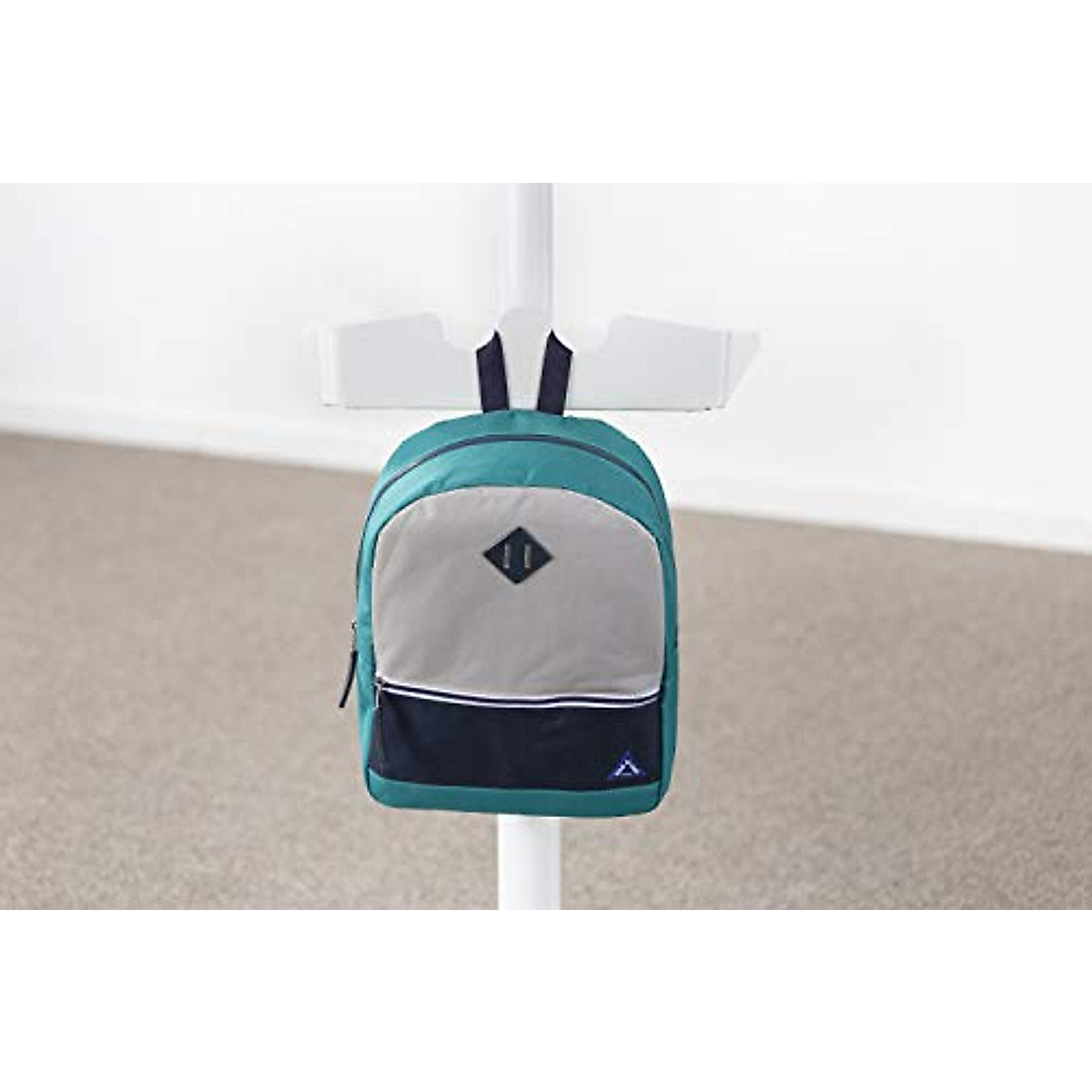 Safco Products 1944WH VUM Pneumatic Height-Adjustable Stand-Up Mobile Laptop Computer Workstation, Mobile Computer Cart, 22.875" D x 30.75" W x 48.25" H