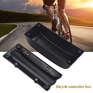 Alomejor Bike Controller Box Lithium Battery Electric Bike Controller Box Case Kit Plastic Box for Electric Bicycles Mountain Bikes Skateboard