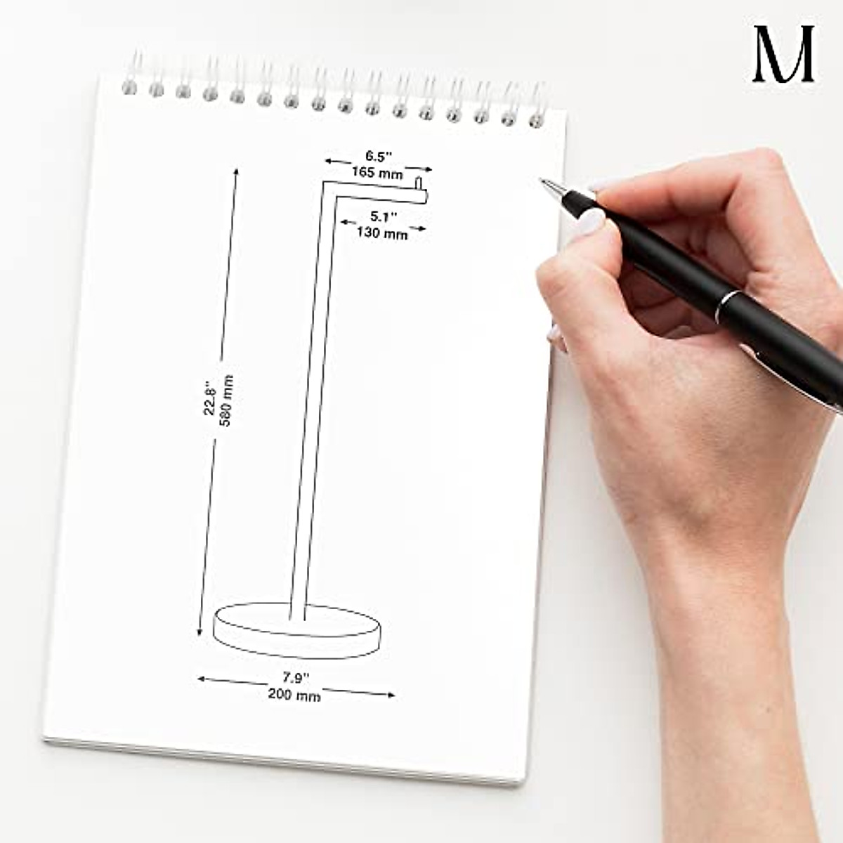 Marmolux Acc - Free Standing Toilet Paper Holder Stand 1pc - Bathroom Storage for 4 Rolls of Toilet Tissue Modern Stainless Steel Matte Black Toilet Paper Stand. - Toilet Roll Stand - Tp Holder Stand