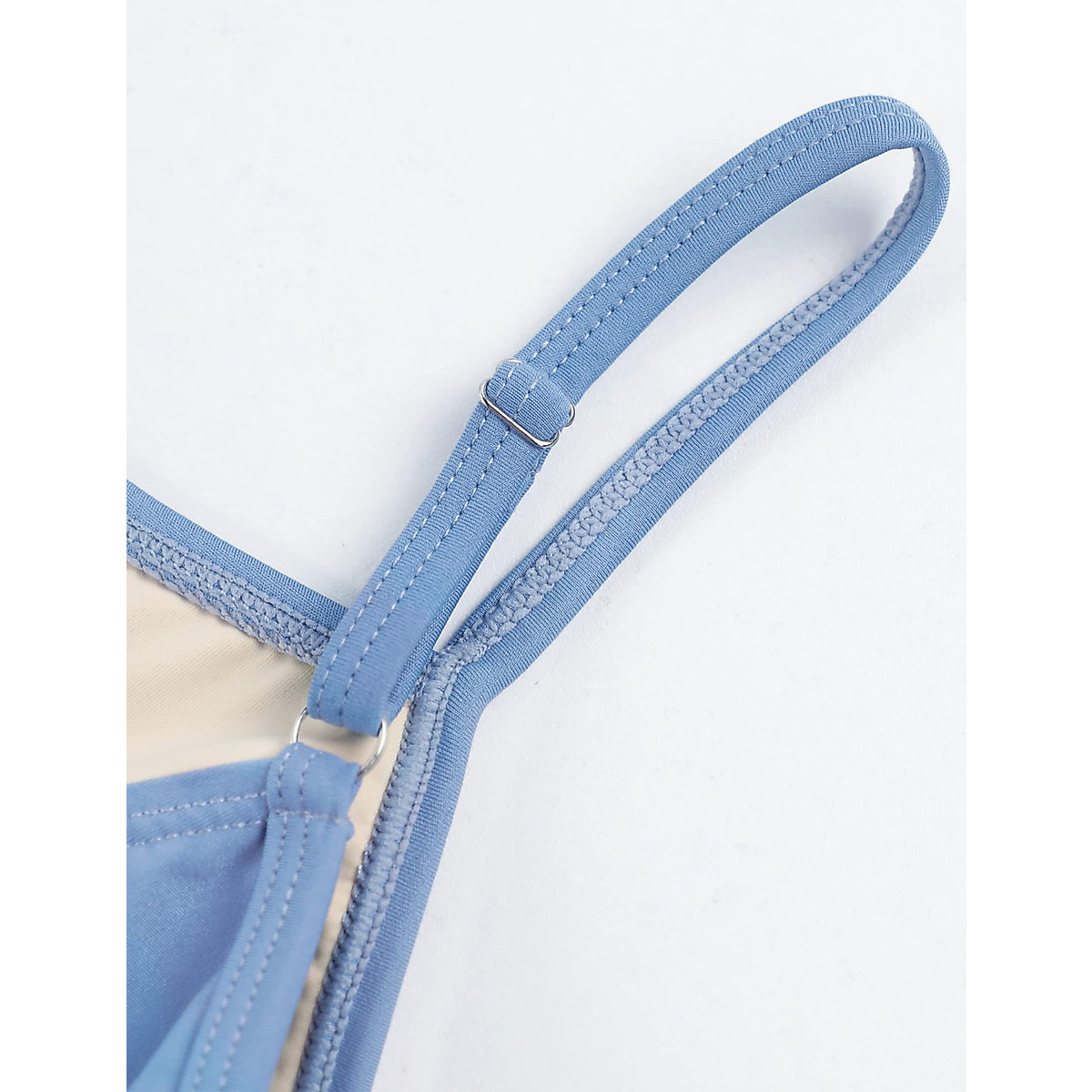 Daydance Blue Adult Leotards for Women Dance, Sleeveless Ballet Outfits for Training